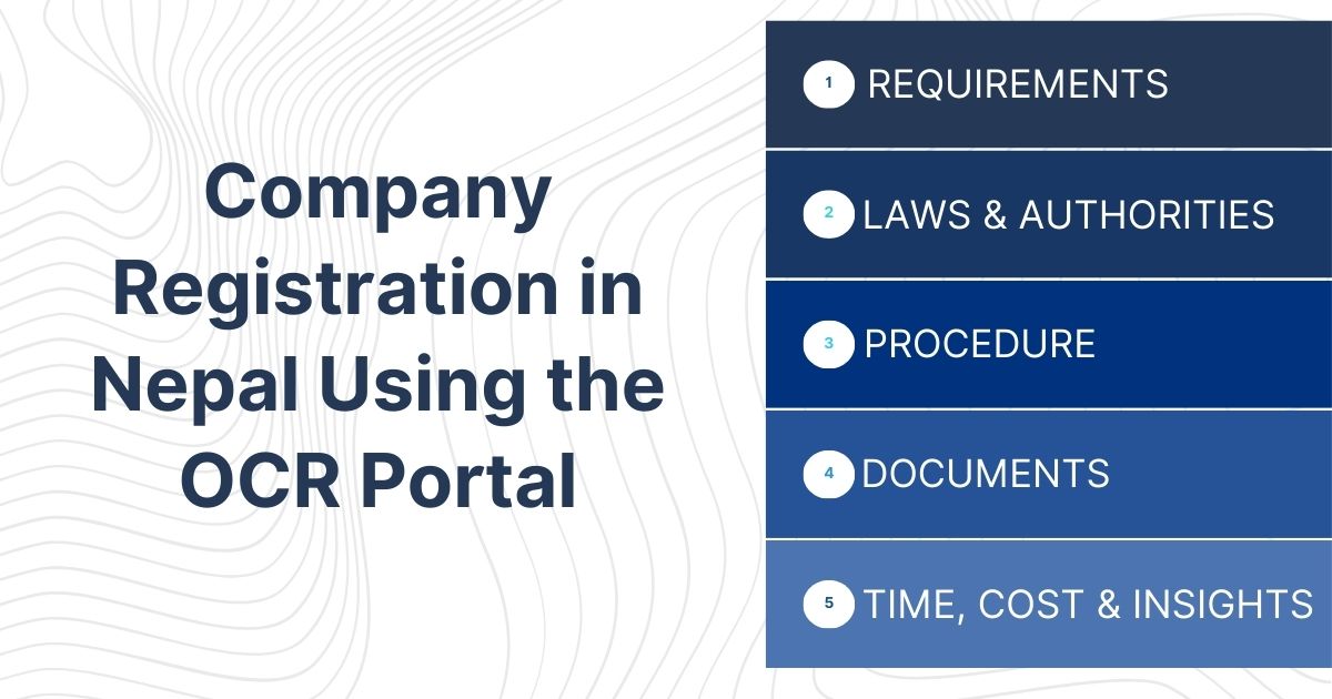 Company Registration in Nepal Using the OCR Portal | Axion Partners