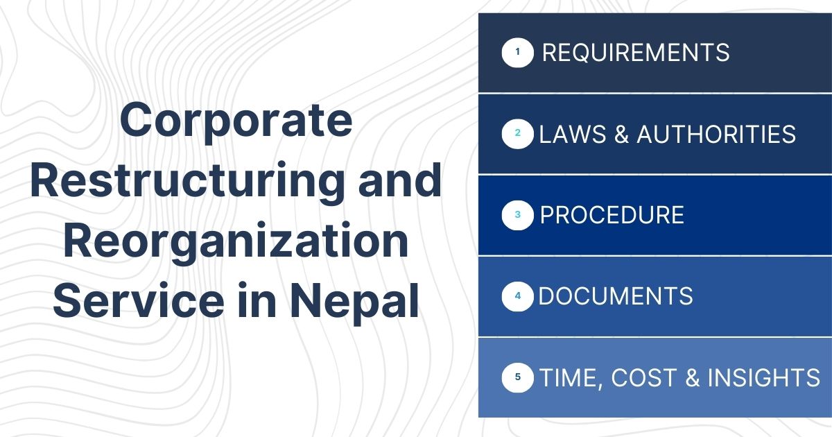 Corporate Restructuring and Reorganization Service in Nepal | Axion ...