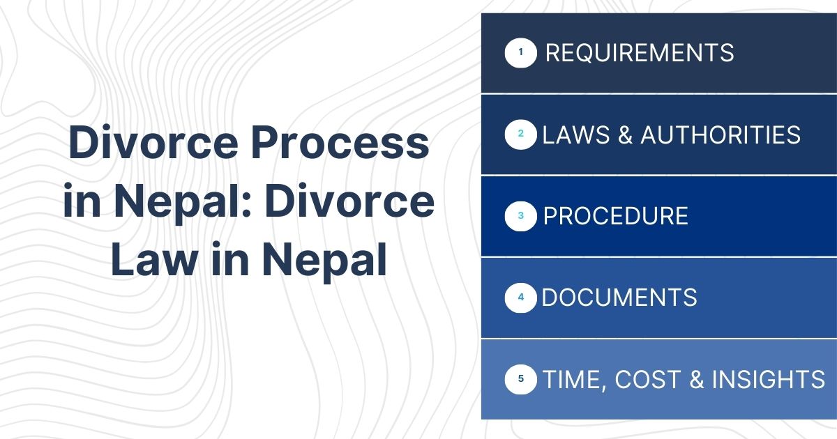Divorce Process in Nepal: Divorce Law in Nepal (Latest divorce law 2025)