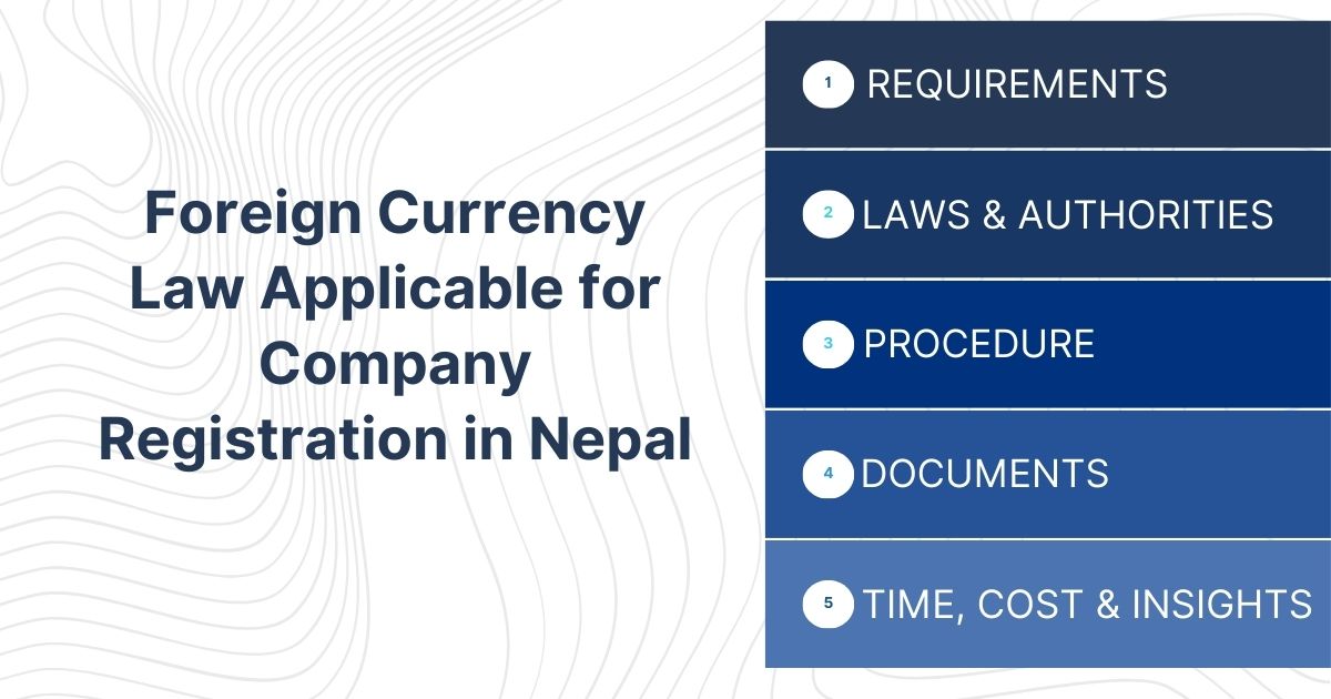 Applicable Foreign Currency Law for Company Registration