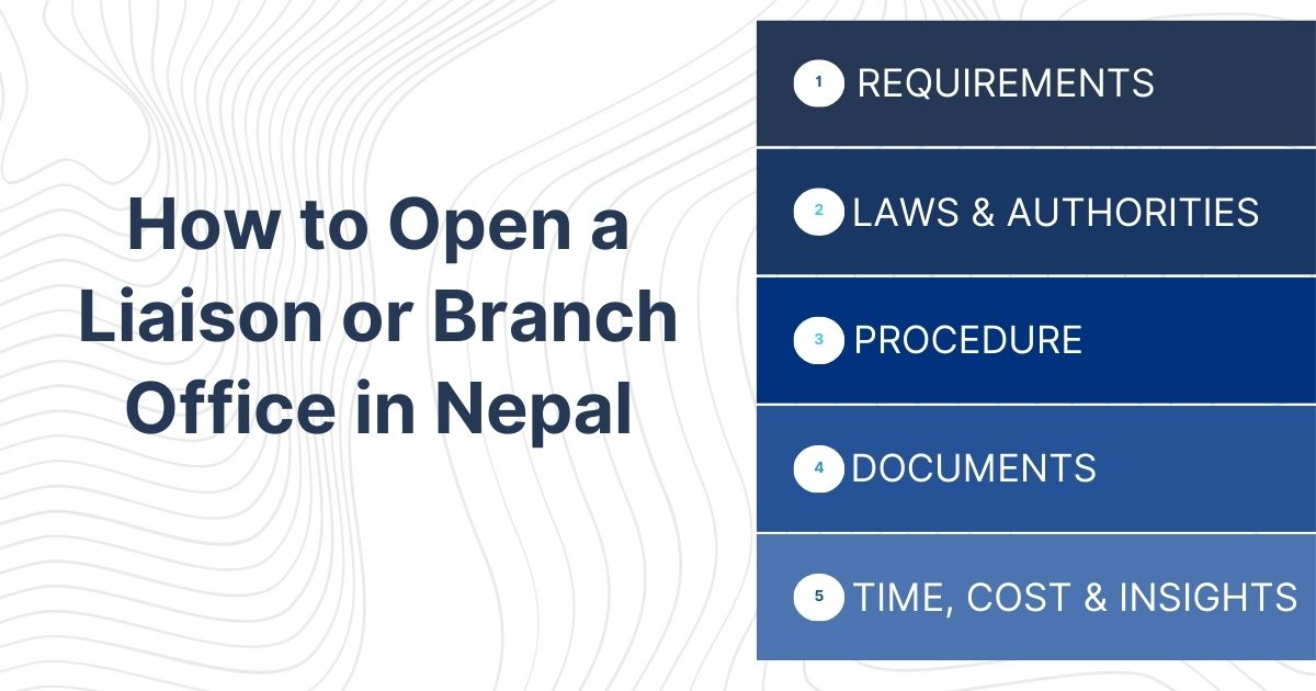 How to Open a Liaison or Branch Office in Nepal | Axion Partners