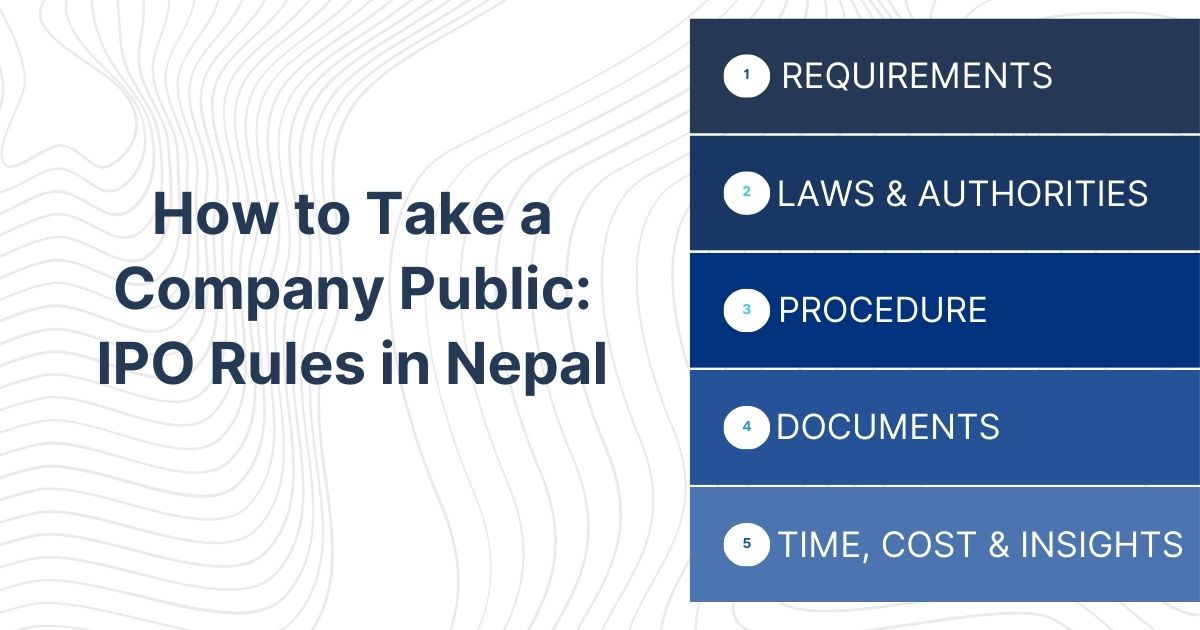 How to Take a Company Public: IPO Rules in Nepal | Axion Partners