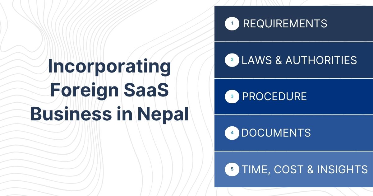 Incorporating Foreign SaaS Business in Nepal: Tax, Process and Labor ...