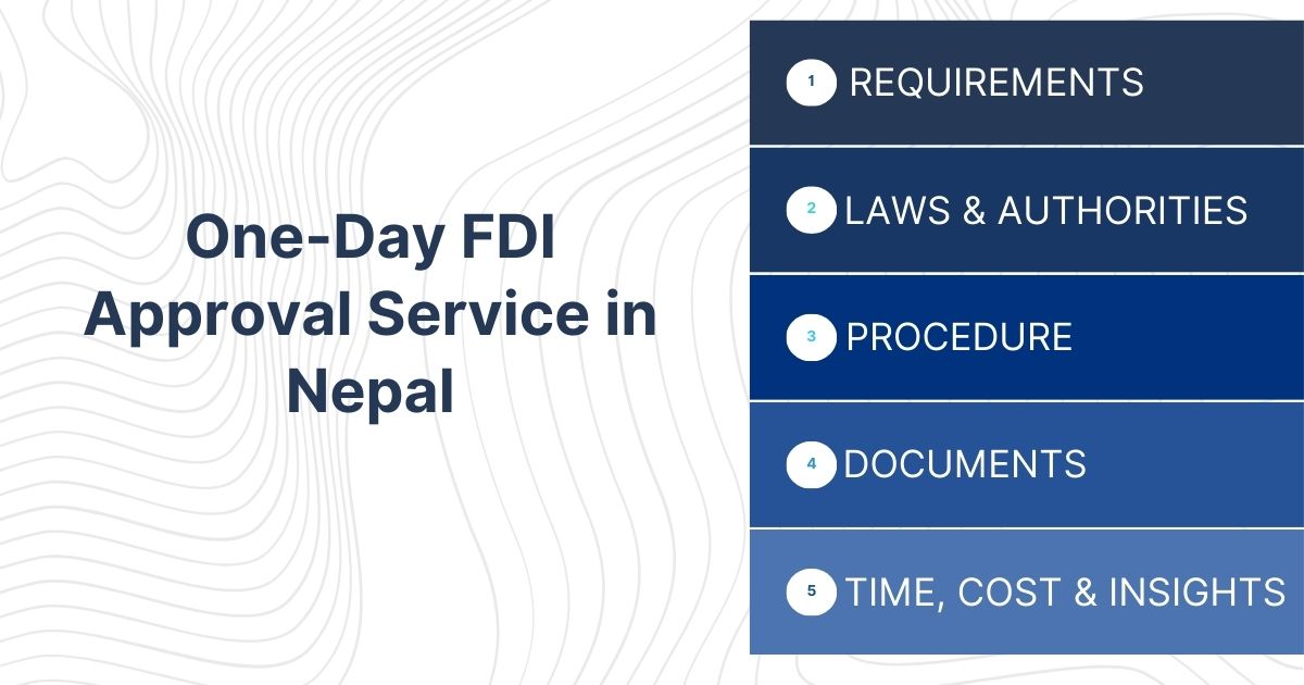 One-Day FDI Approval Service in Nepal | Axion Partners