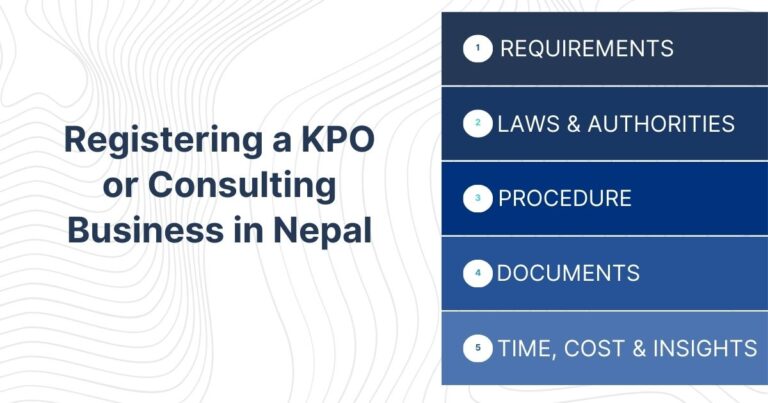 Registering a KPO or Consulting Business in Nepal | Axion Partners